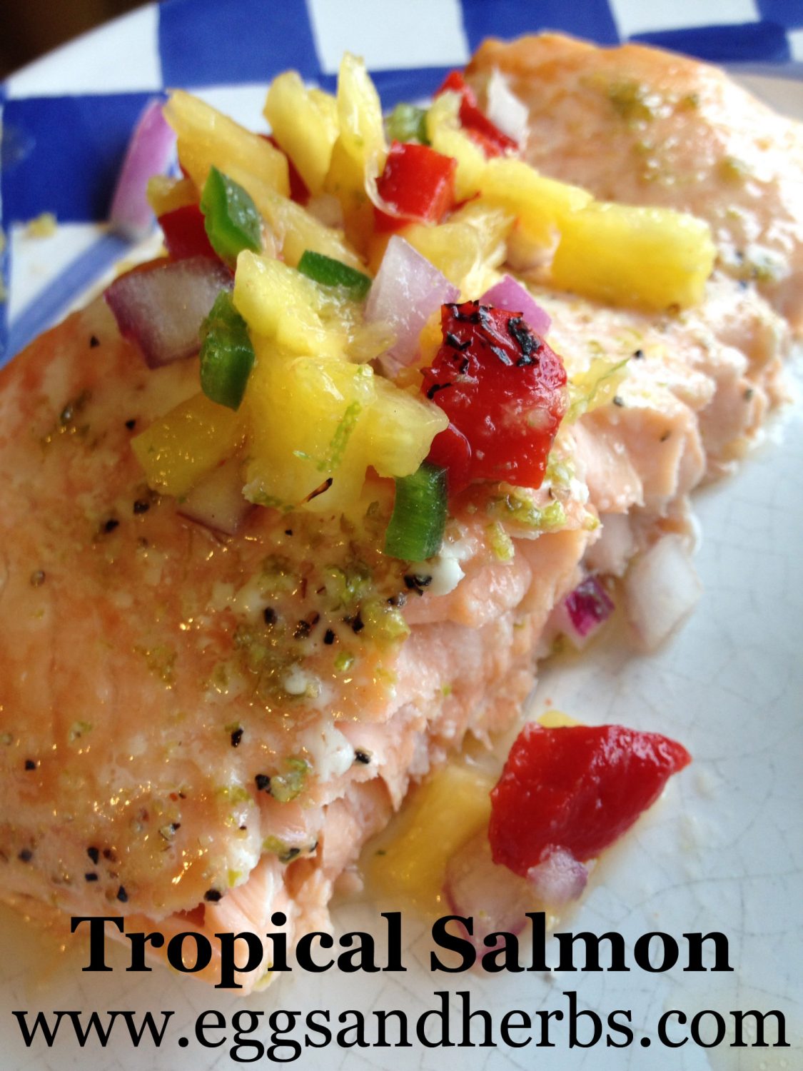 Tropical Salmon {In the Kitchen}