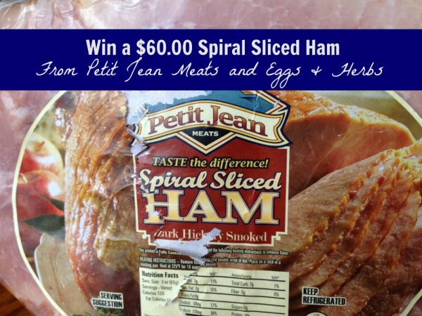 Holiday Meal for Two with Petit Jean Ham plus a Giveaway