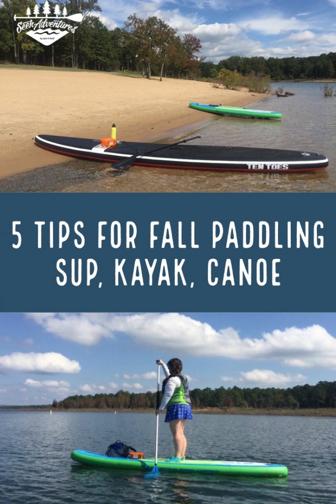 5 Tips for Fall Paddling (SUP)