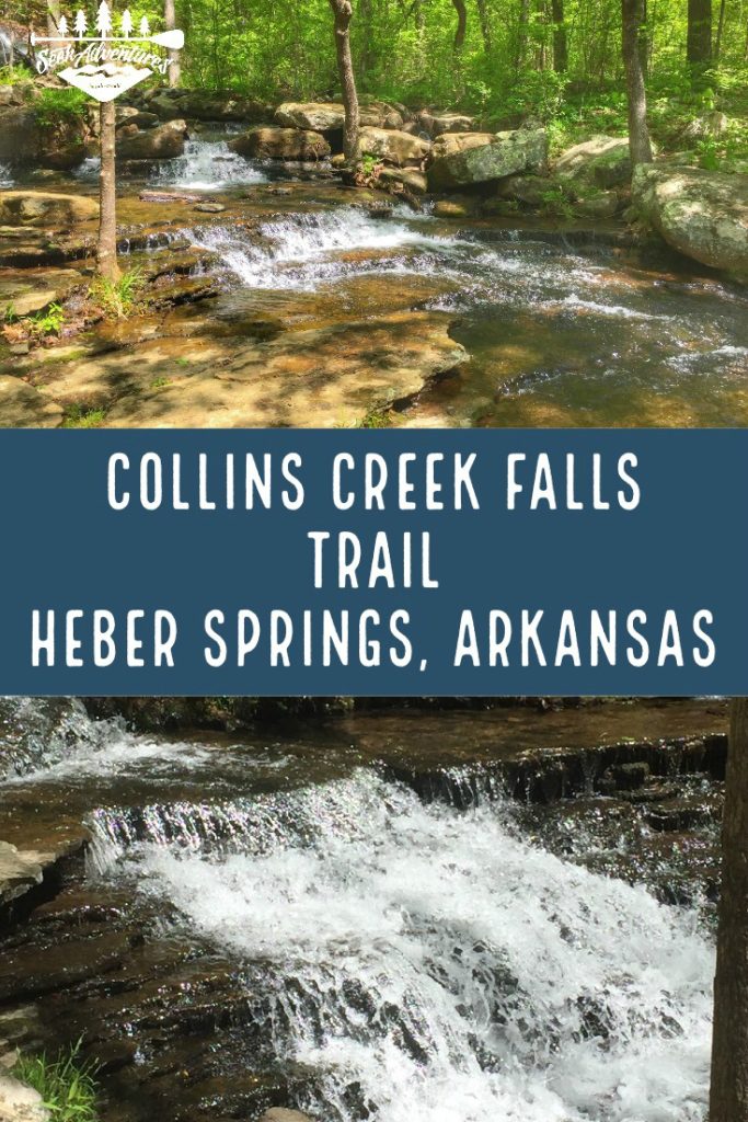 Hiking to Collins Creek Falls Trail | Heber Springs, Arkansas