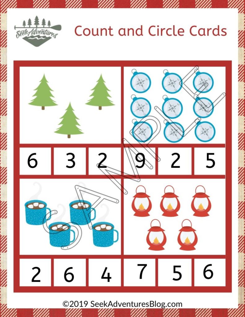 Kids Camping Activity Pack for PreK - 1st Grade | Seek Adventures Blog