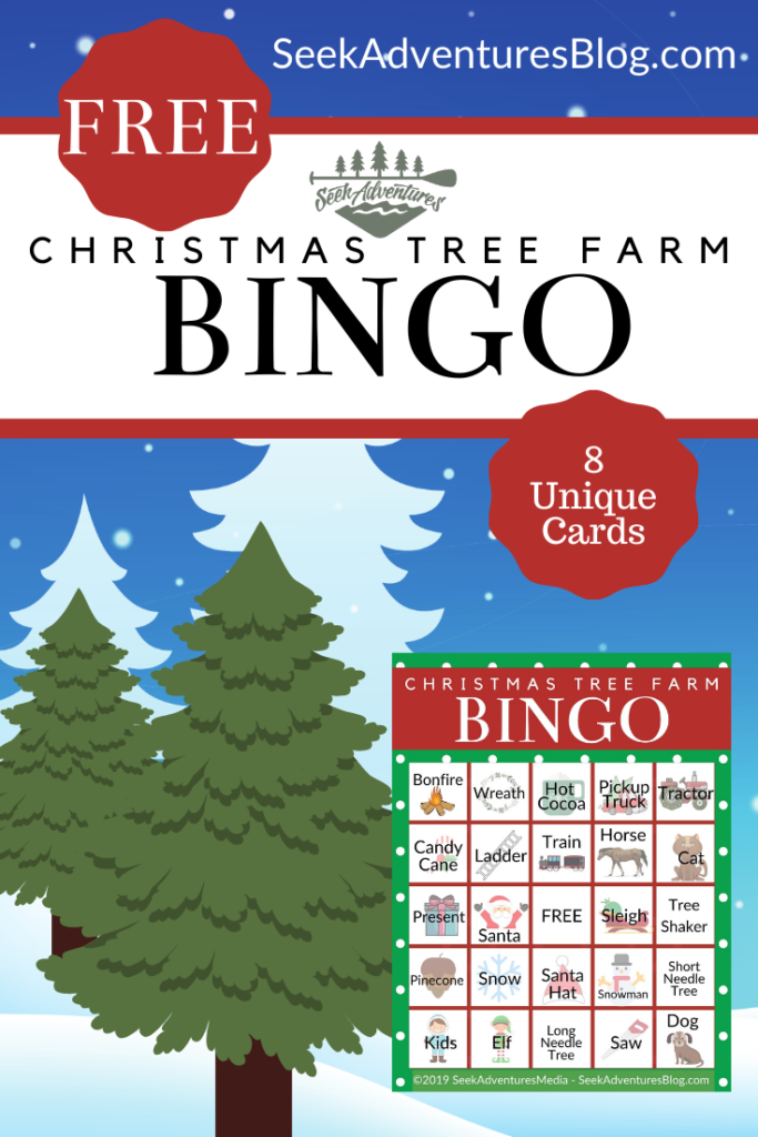 Christmas Tree Farm Bingo - Adventures at the Christmas Tree Farm
