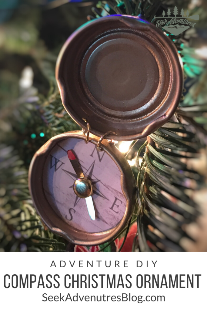 Compass Christmas Ornament Compass Face Printable | Seek Adventures Blog