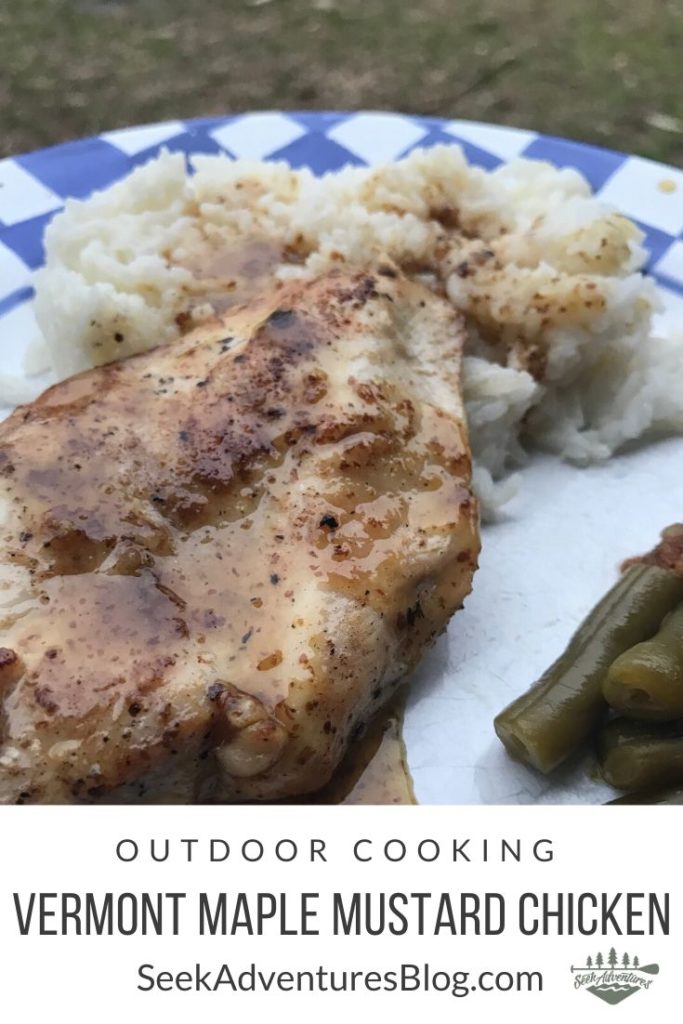 Vermont Maple Mustard Chicken | Camp Cooking